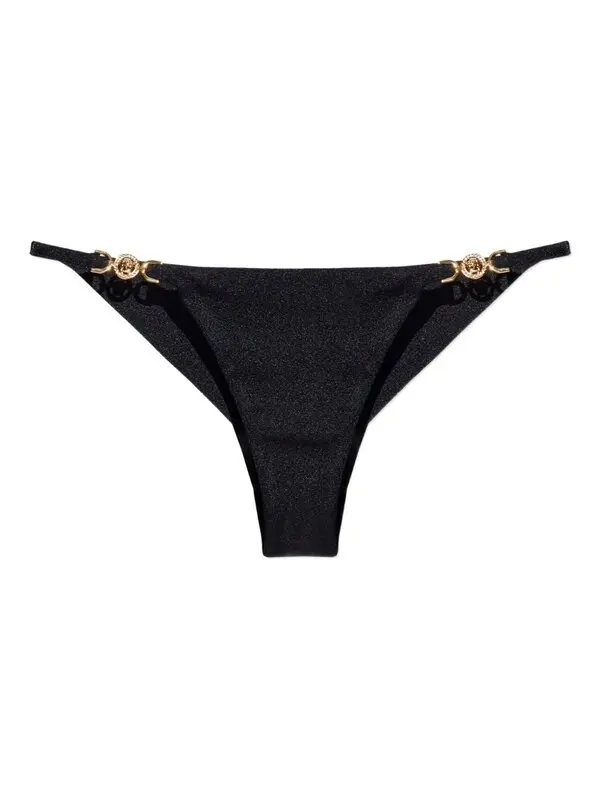 Versace La Medusa Bikini Bottom - Black