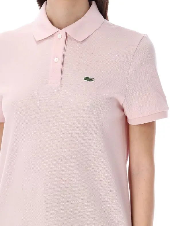 Lacoste Cotton Polo Shirt - Nidus Rose