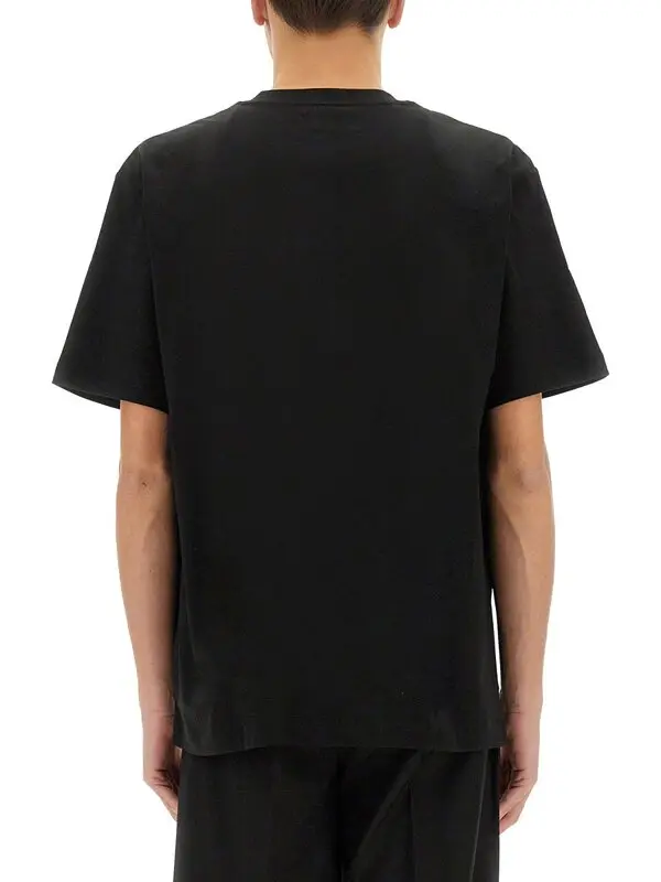 Lacoste Cotton T Shirt - Black