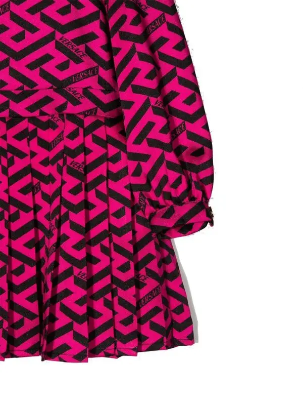 Versace Greca Allover Dress
