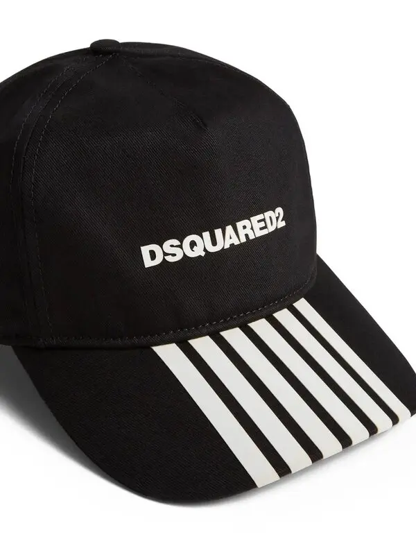Dsquared2 Baseball Cap - Nero+bianco