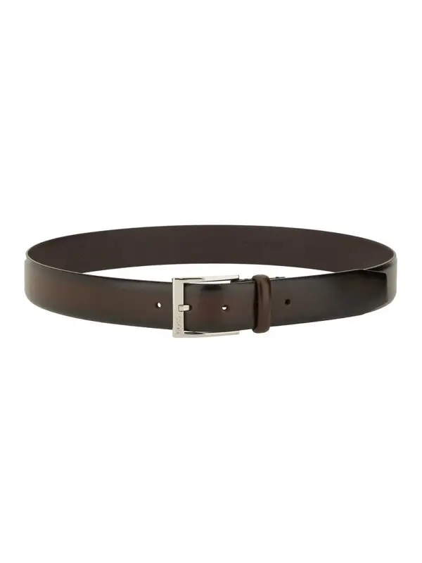 BOSS Leather Belt - Brown
