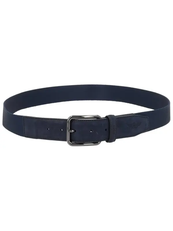 BOSS X Aston Martin Leather Belt - Blue