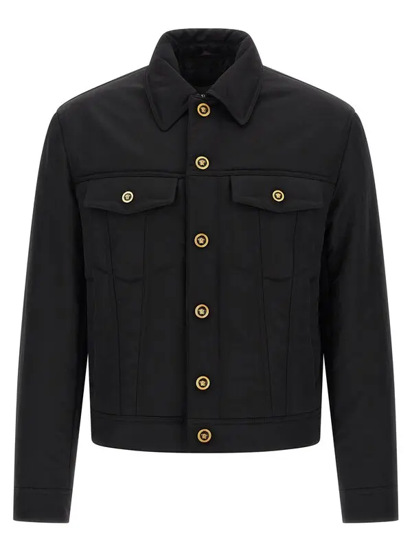 Versace Medusa Button Jacket