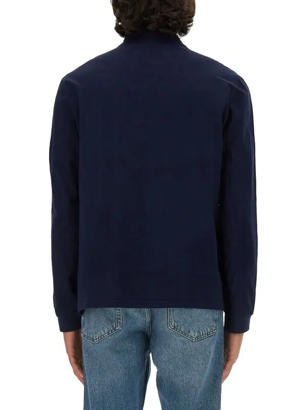 Lacoste Polo With Logo - Blue