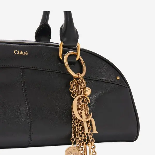 Chloé Leather Bowling Bag