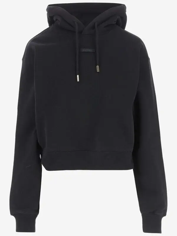 Jacquemus Le Hoodie Gros Grain - Black