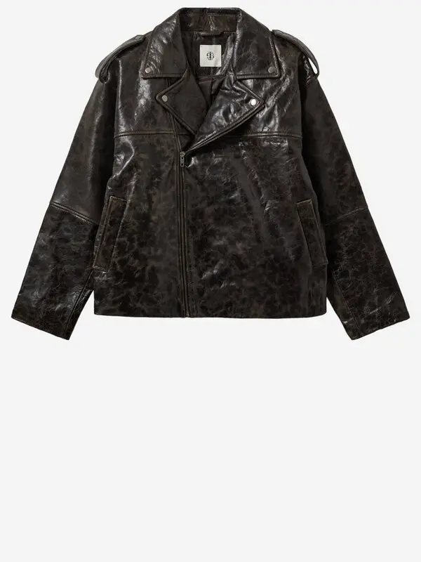 THE GARMENT Lambskin Biker Jacket