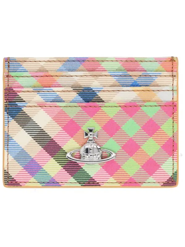VIVIENNE WESTWOOD Flat' Card Holder - Multicolour