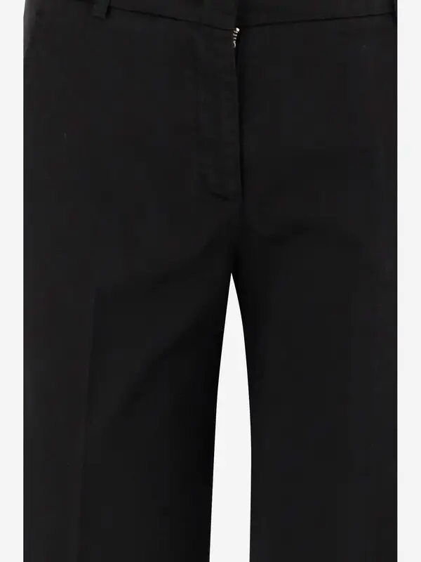 QL2 DONNA Flared Stretch Trousers