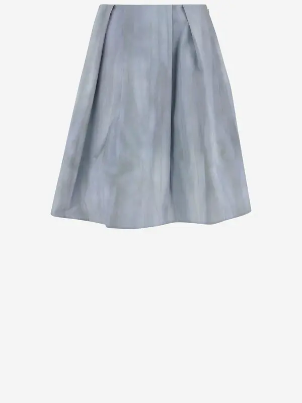 Vince Cotton Cone Skirt