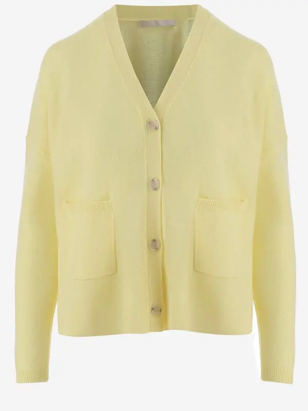 ALLUDE Wool And Cashmere Cardigan