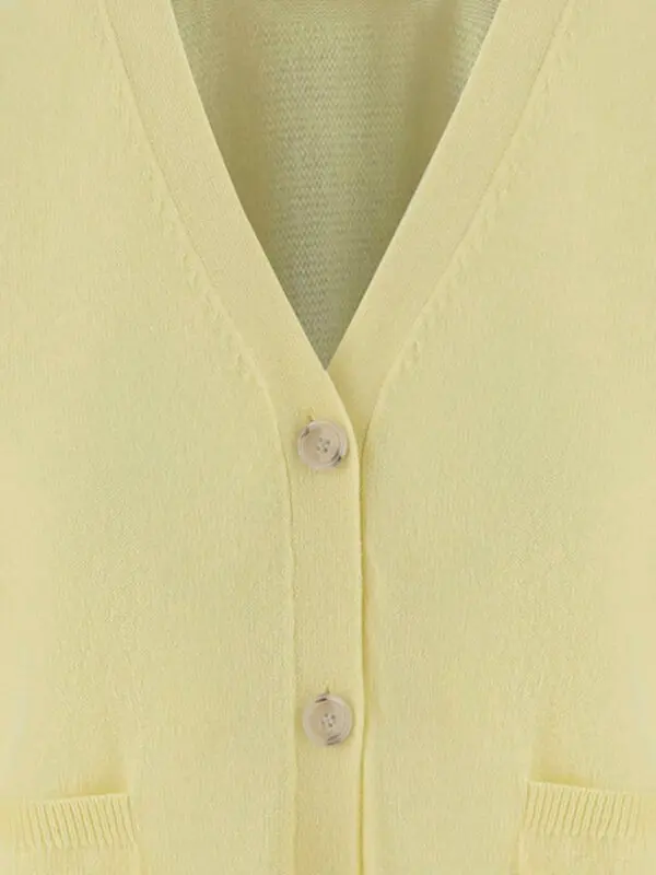 ALLUDE Wool And Cashmere Cardigan