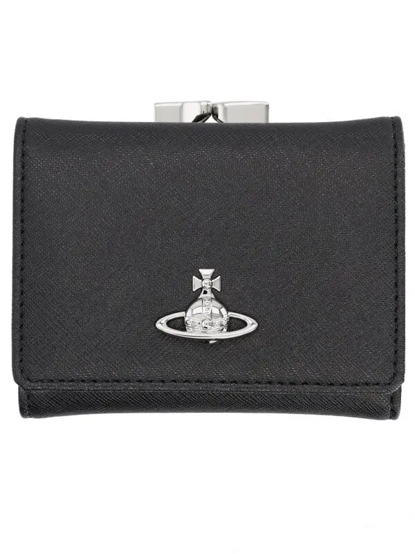 VIVIENNE WESTWOOD Small Frame Portfolio - Black