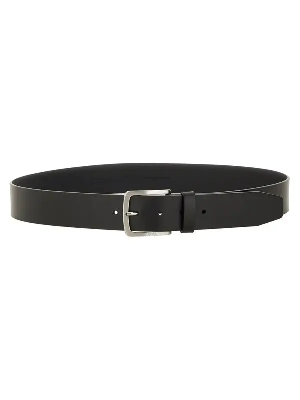 BOSS Leather Belt - Black