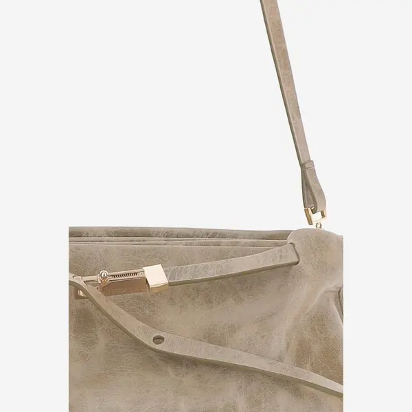 Benedetta Bruzziches Lauren Glossy Leather Bag