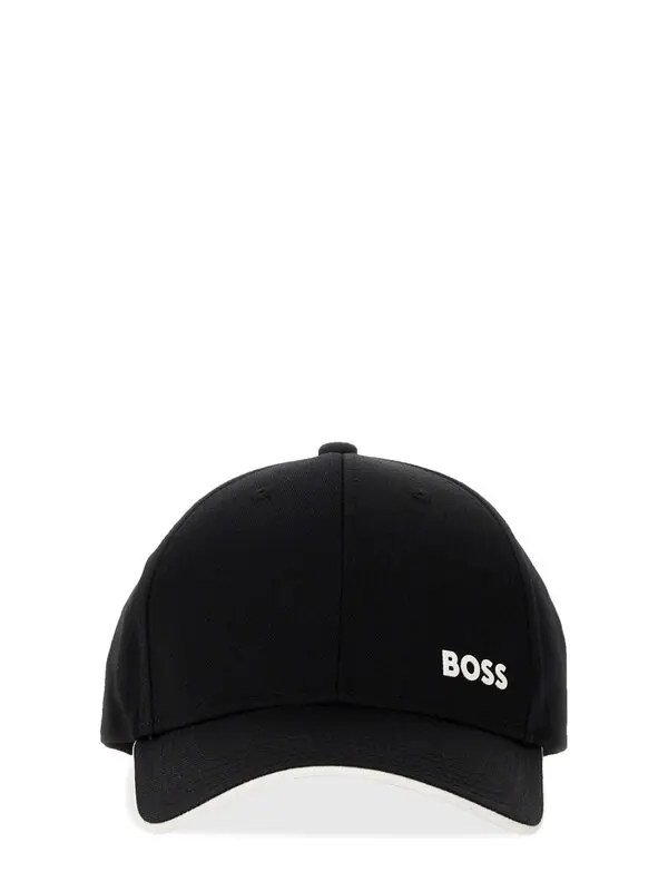 BOSS Baseball Cap With Logo - Black