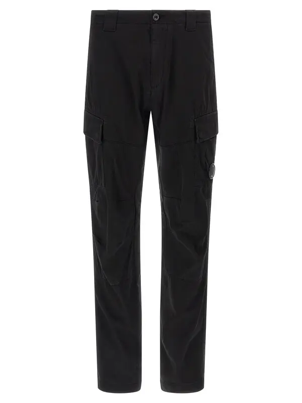 C.P. COMPANY Cargo Trousers - Black