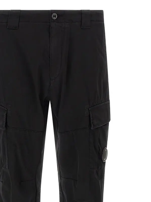 C.P. COMPANY Cargo Trousers - Black