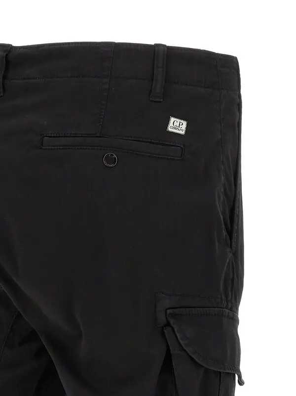 C.P. COMPANY Cargo Trousers - Black