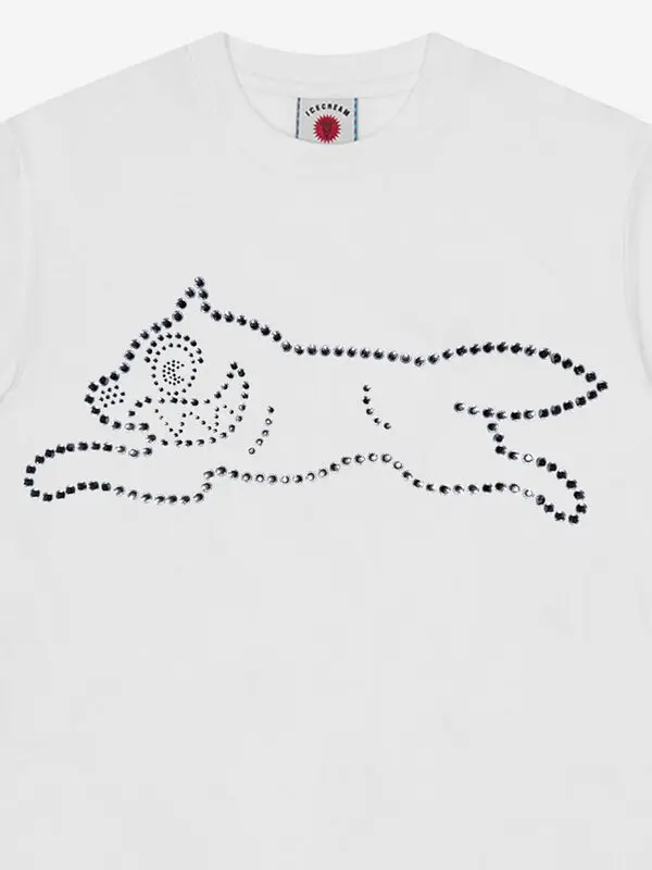 ICECREAM Cotton T Shirt With Logo - White
