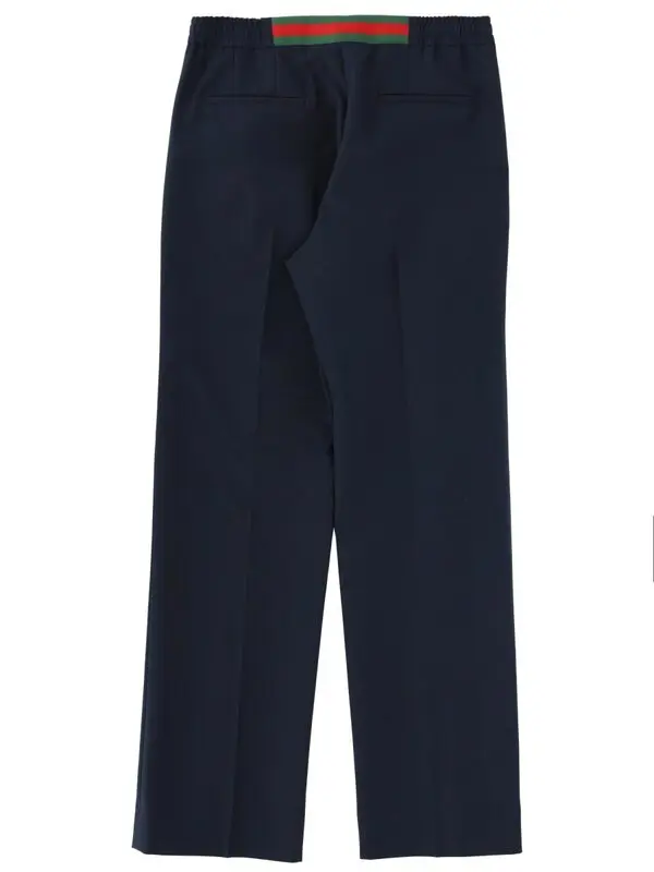 Gucci Technical Panama Pants - Blue
