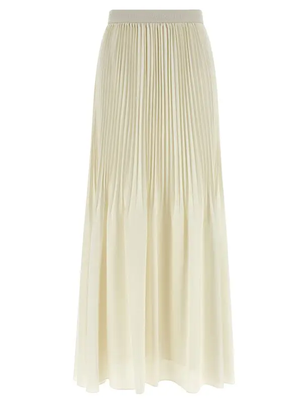 Twin-set Long Pleated Skirt