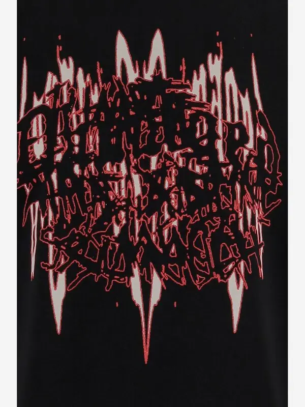 44 LABEL GROUP Printed Cotton Sleeveless T Shirt
