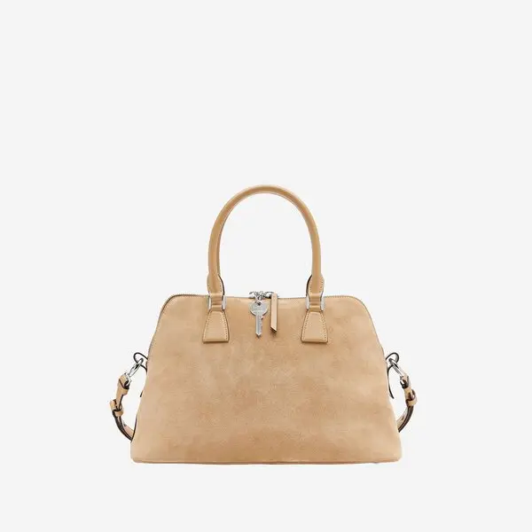 MAISON MARGIELA 5ac Suede Leather Bag