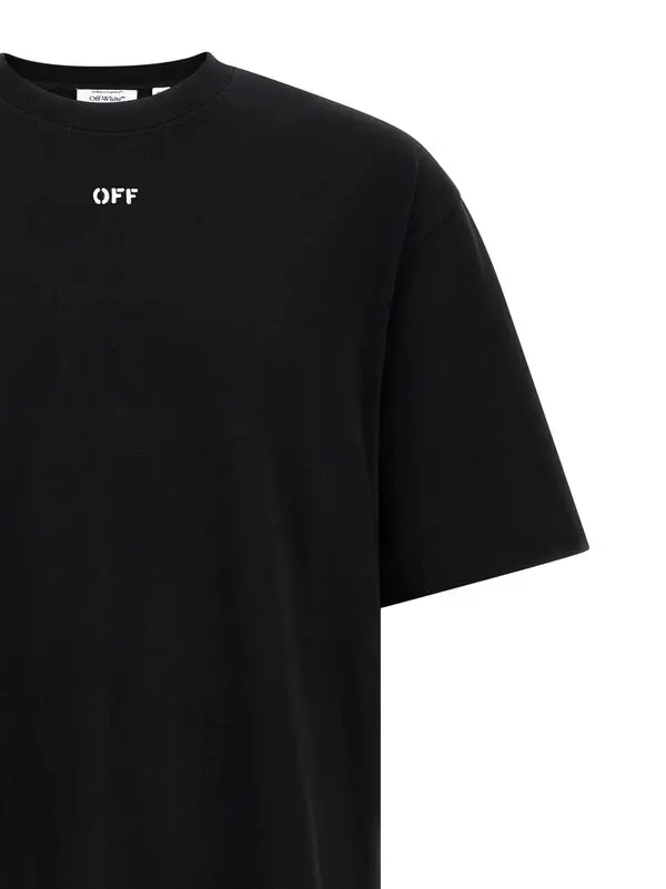 Off White 3 D Arrow Spray' T Shirt