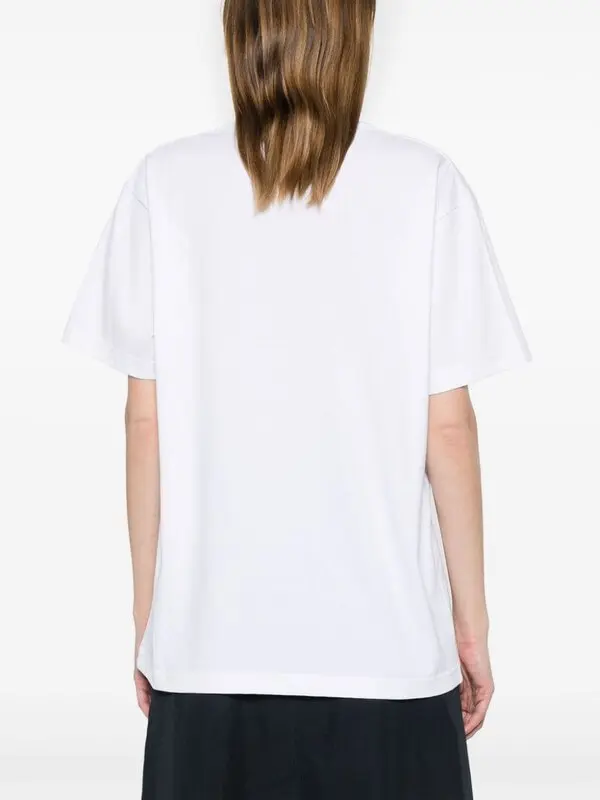 Gucci Logo Cotton T-shirt - White