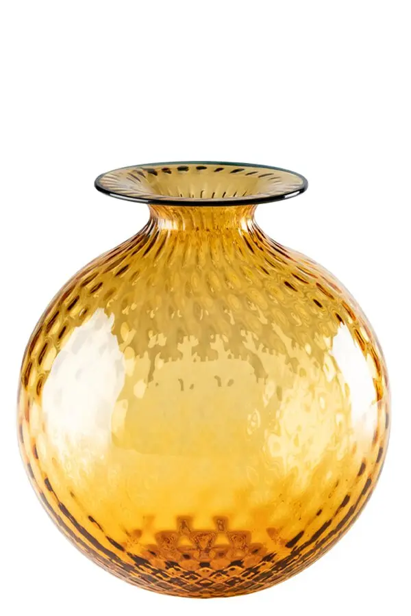 VENINI Monofiore Balloton' Vase - Yellow