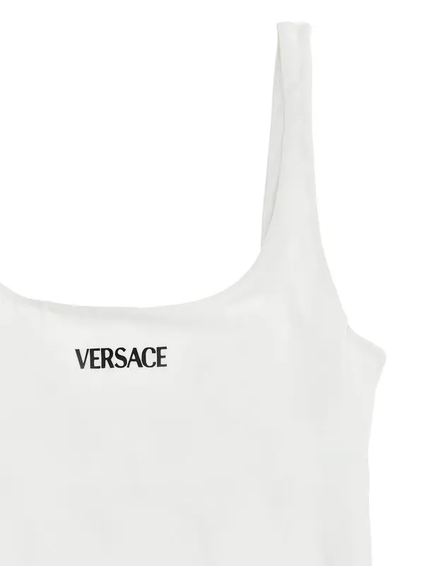 Versace Logo One-piece Swimsuit
