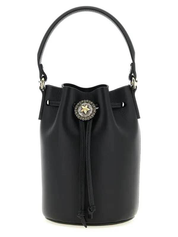 KATE CATE Dori Bucket Bag - Black