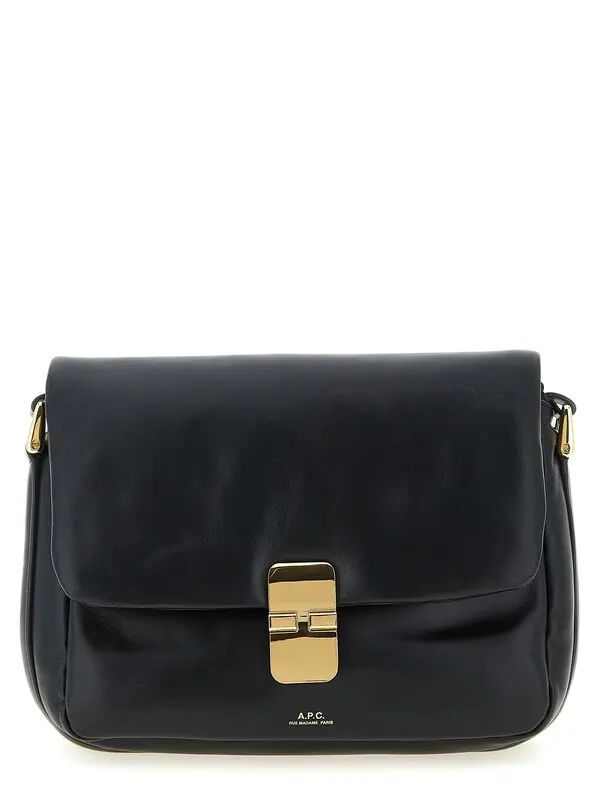 A.p.c. Grace Soft Small Crossbody Bag - Black