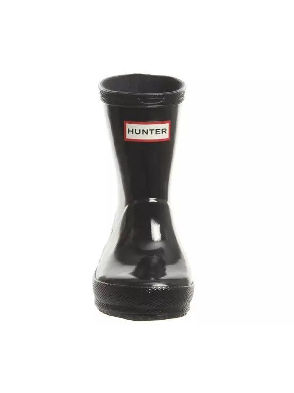 Hunter First Classic Gloss Boots - Black