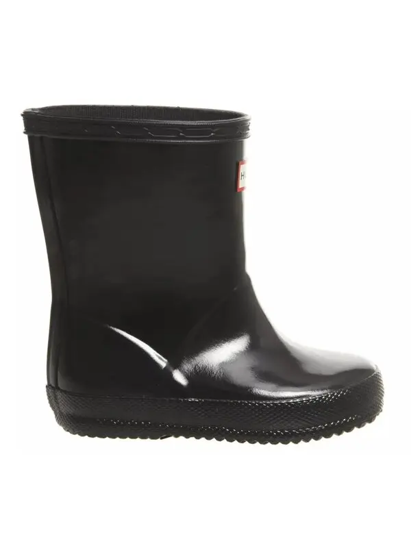 Hunter First Classic Gloss Boots - Black