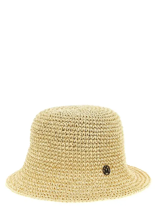 MAISON MICHEL Pablo Hat - Beige