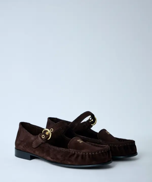 Miu Miu Suede Loafers