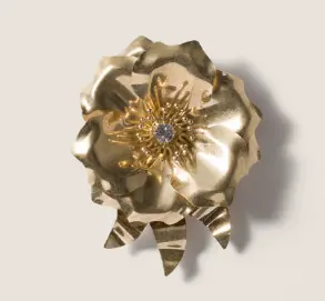 Miu Miu Fleur Brooch