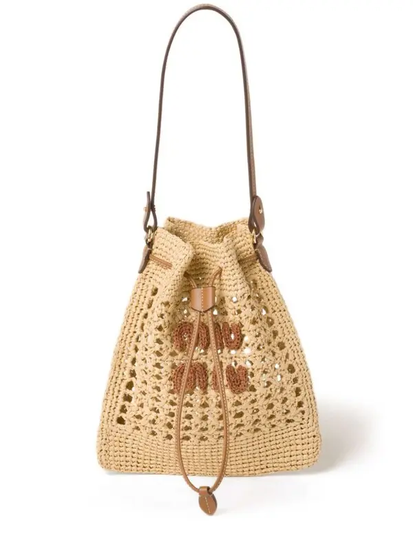 Miu Miu Crochet Bucket Bag
