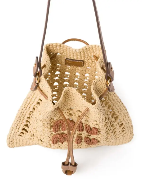 Miu Miu Crochet Bucket Bag
