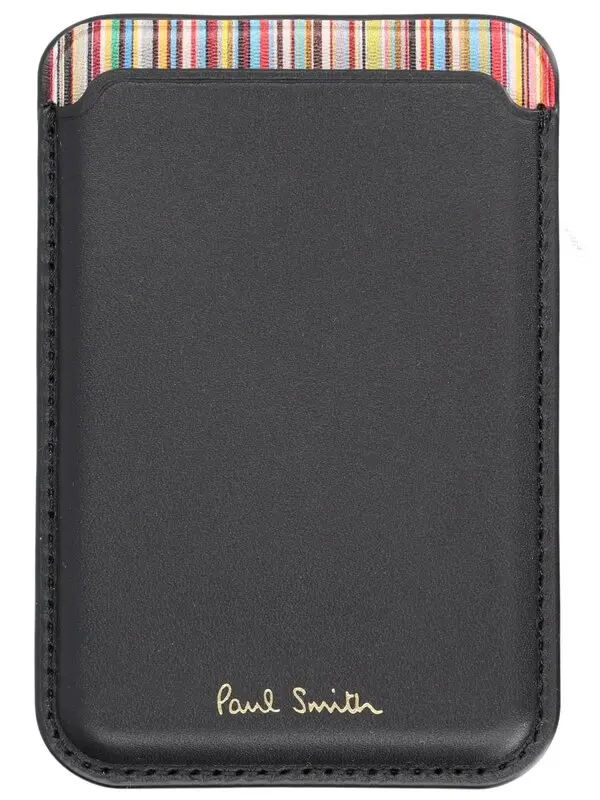 Paul Smith Card Holder For Iphone - Black