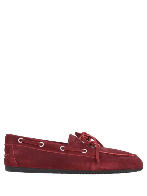 Miu Miu Mocassini Scamosciato Delave Loafers - Ribes