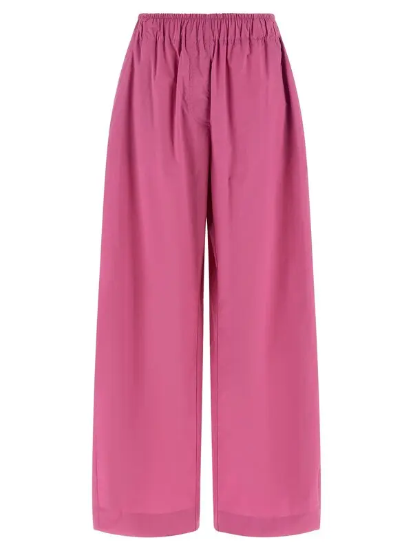 THELATEST Cotton Poplin Wide Leg Pants