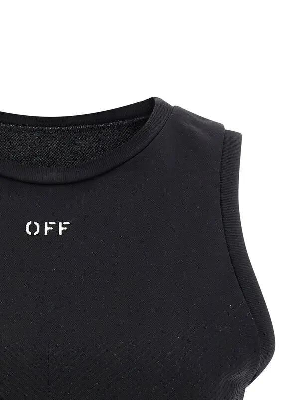 Off White Active Line Top