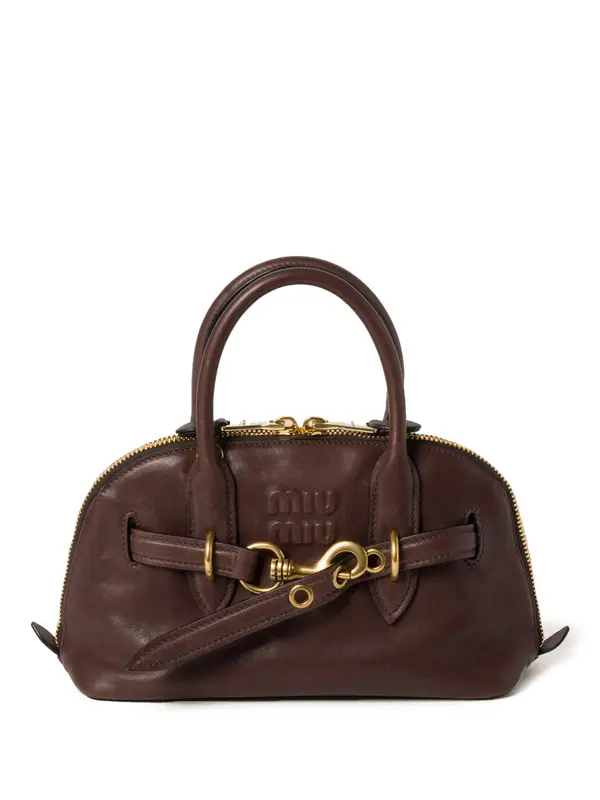 Miu Miu Nappa Aviator Handbag - Radica