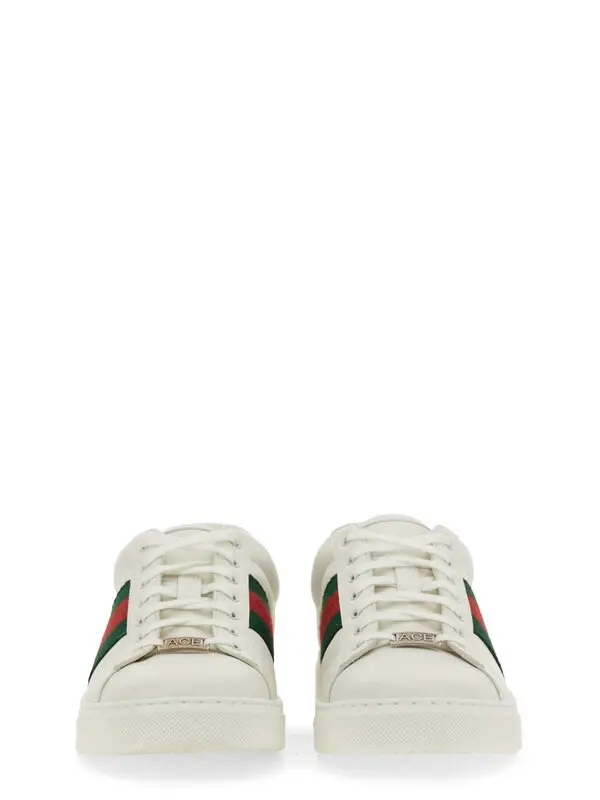 Gucci Ace Sneaker With Web Detail