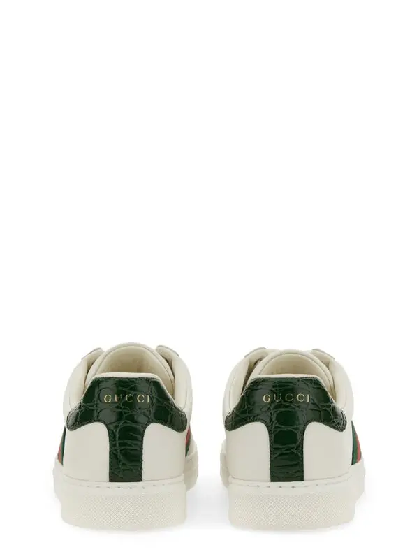 Gucci Ace Sneaker With Web Detail