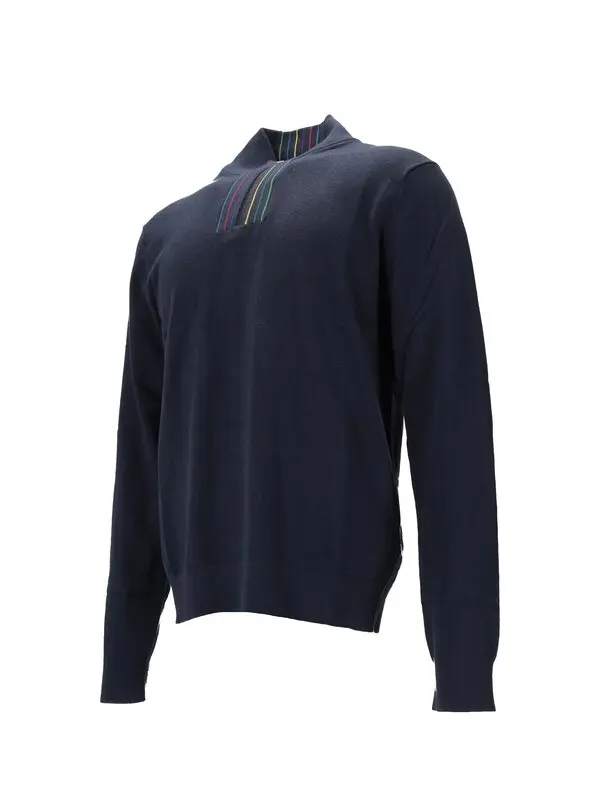 Paul Smith Zip Neck Sweater